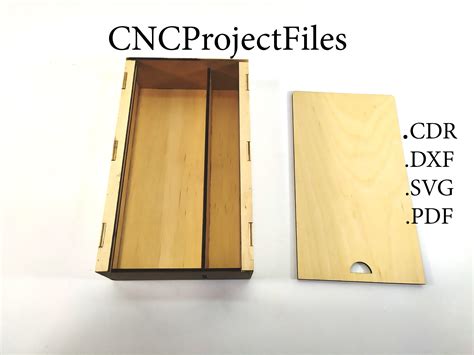 Box Laser Cut Files SVG DXF Glowforge Files Laser Svg Laser Cut