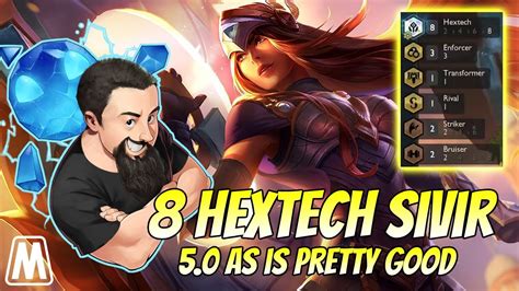 8 Hextech Sivir 5 0 AS Is Pretty Good TFT Neon Nights Teamfight