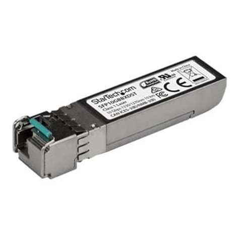 StarTech MSA Compliant 10 Gigabit Fiber SFP Transceiver Module