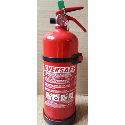 Eversafe Kg Fire Extinguisher Abc Dry Powder Sirim Cert Shopee