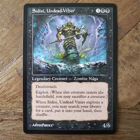 Sidisi Undead Vizier A Abyss Proxy Shop