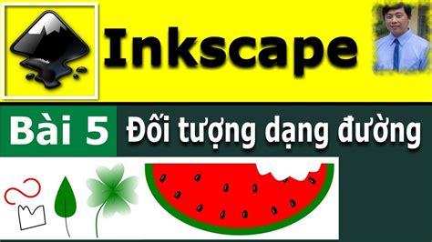 Hướng dẫn Cách vẽ quả dưa hấu inkscape Bằng phần mềm vẽ miễn phí Inkscape