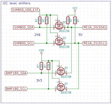 I2c Level Shifter For Multiple Voltage Levels Electrical