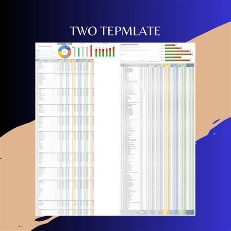 Contractor Price Comparasion Excel Template Bid Tabulation Detailed