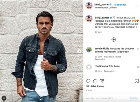 Benjamin Samat Son Baiser Fougueux Avec Sa Compagne Maddy Burciaga