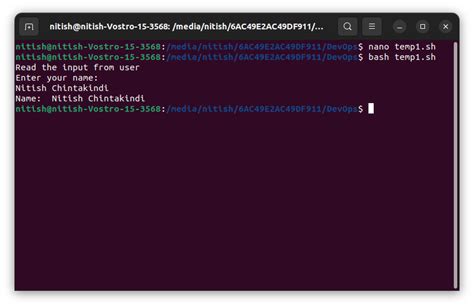 introduction to shell scripting today we ll dive into the basics of… by nitish chintakindi