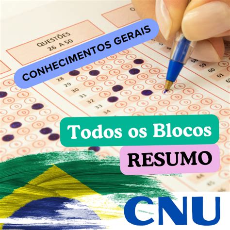RESUMO APOSTILA da matéria OFICIAL do Concurso Nacional Unificado CNU