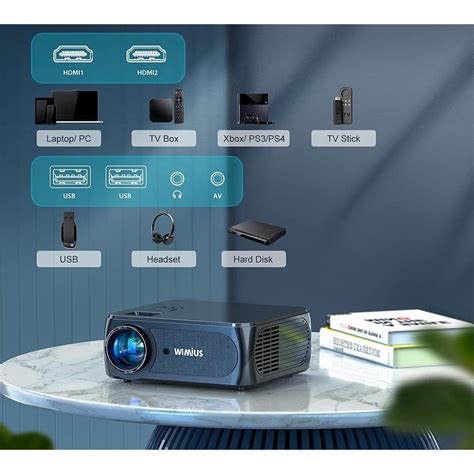 WiFi 5G LED videó projektor Bluetooth 9500 Lumen Full HD 1080P