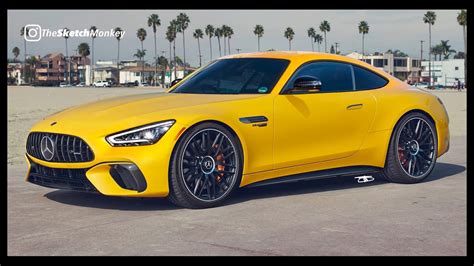 2023 Mercedes AMG GT Rendered With SL Design Cues Autoevolution