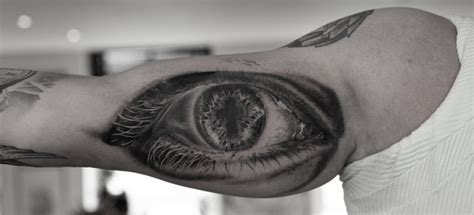 Realistic Eye Tattoo Bunker Tattoo Quality Tattoos