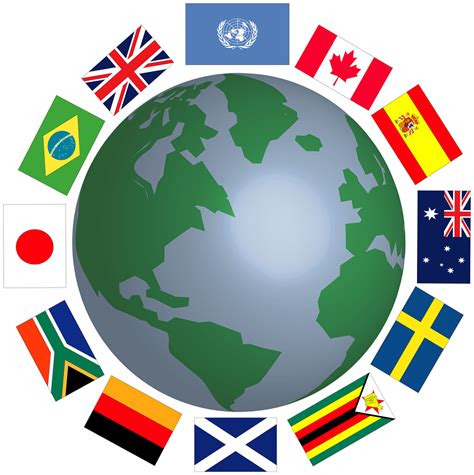 Pictures Of Flags Around The World Clip Art Library Flags Of The