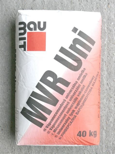 BAUMIT Omítky a stěrky Baumit MVR Uni