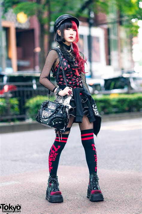 Japanese Steampunk Street Style W Ozz On Pure One Corset Works