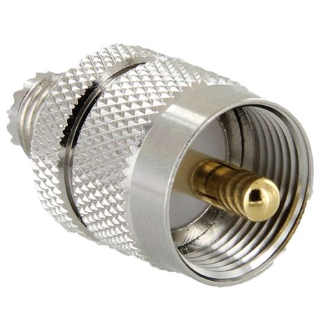 Mini UHF Female To UHF Male PL 259 Adapter