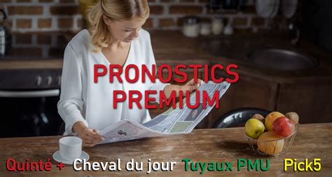 Pmu Premium Quint Et Tuyaux Du Jour Du Lundi