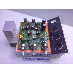 Jual KIT POWER AKTIF TDA2030 STEREO TDA 2030 PLUS PANEL STEREO
