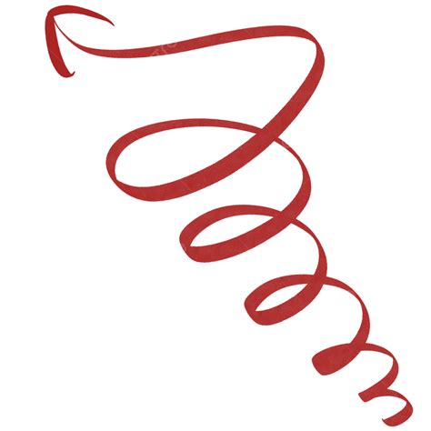 Flecha Espiral Curva Ascendente Roja PNG Dibujos Espiral Flecha