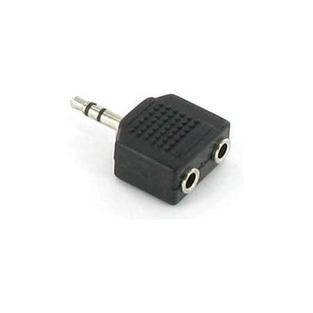 3 5 mm Stéréo Jack Diviseur Adaptateur Jack Fiche vers Double Femelles