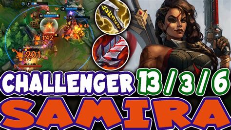 Wild Rift Samira Samira Vs Top 1 Xayah Challenger Gameplay Samira
