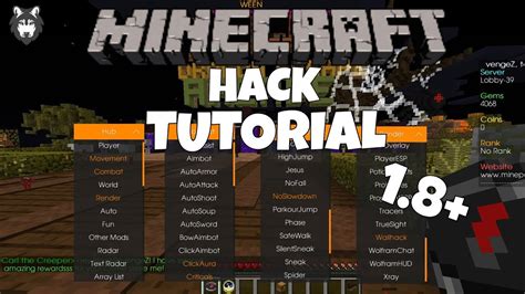 How To Install A Hacked Client On A Minecraft Modpack All