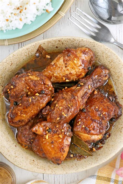 Filipino Chicken Adobo Adobong Manok Recipe How To