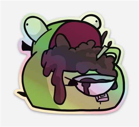 Gir Invader Zim Sticker Stickers Labels Tags Paper Party Supplies