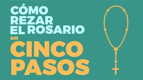 COMO REZAR EL ROSARIO EN 5 PASOS YouTube