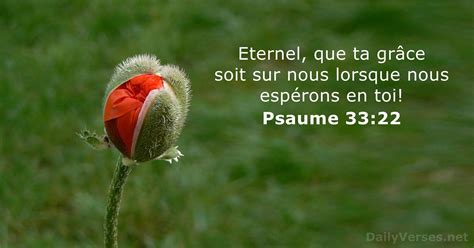 8 Avril 2023 Verset Biblique Du Jour Psaume 33 22 DailyVerses Net