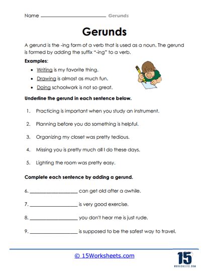 Gerund Phrases Complete With Ease AirSlate SignNow Worksheets Library