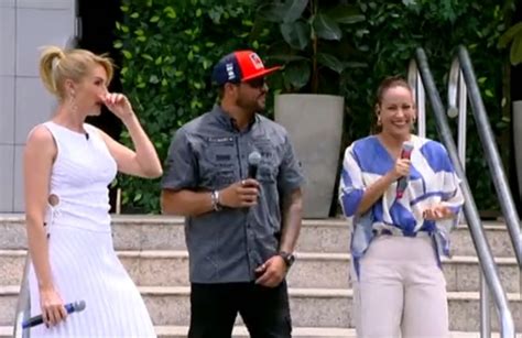 Vídeo Ana Hickmann surge hematoma no braço no Hoje em Dia