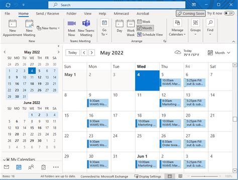 Outlook Calendar Printable Una Edmunds