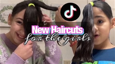 Butterfly Haircut Tik Tok Trend On The Girls YouTube
