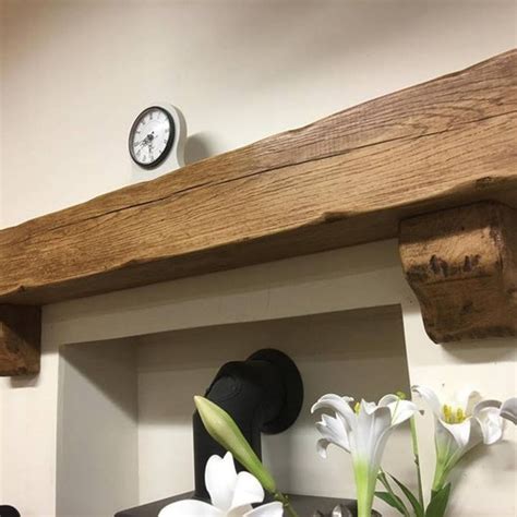 Barn Beam Mantel 6 X 8 Wooden Mantel Fireplace Etsy Canada