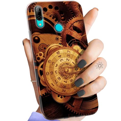 ETUI DO HUAWEI P SMART 2019 WZORY ZEGARY CZAS ZEGARMISTRZ OBUDOWA