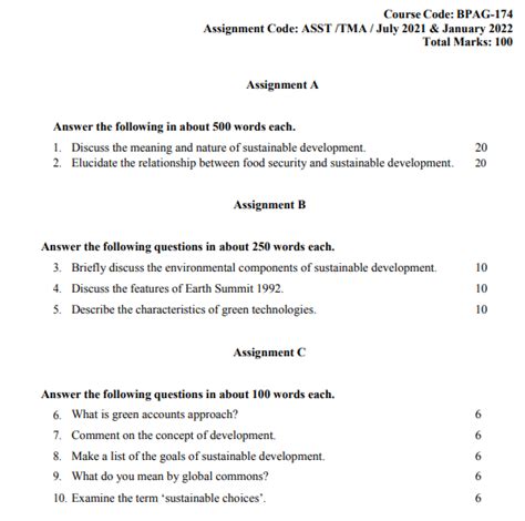 ignou bpag 174 solved assignment 2021 22 english medium ignou solved assignment 2023 24