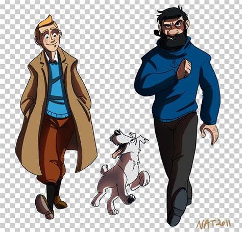 Snowy Captain Haddock Drawing The Adventures Of Tintin Art PNG Clipart