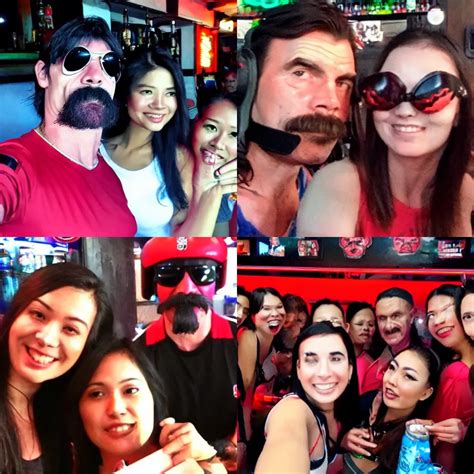 Selfie Of Dr Disrespect At Bar In Thailand With Girls Stable Diffusion
