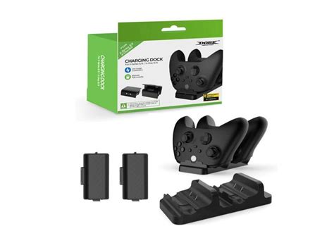 Carregador Duplo Dock Xbox One X S Series 2 Baterias 800Mah O