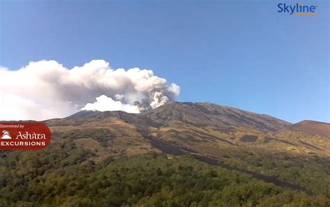 Live Vulkanausbruch Tna Heute Tna Aktuell Ausbruch Etna Live