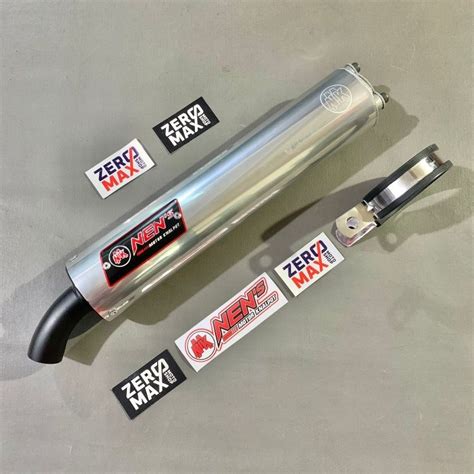 Jual Silencer Knalpot Aluminium NENS NEN S AT 1S 30cm 2 Tak 2T 2Tak