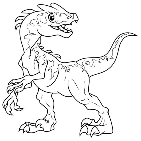 Indominus Rex Para Colorear Imprimir E Dibujar