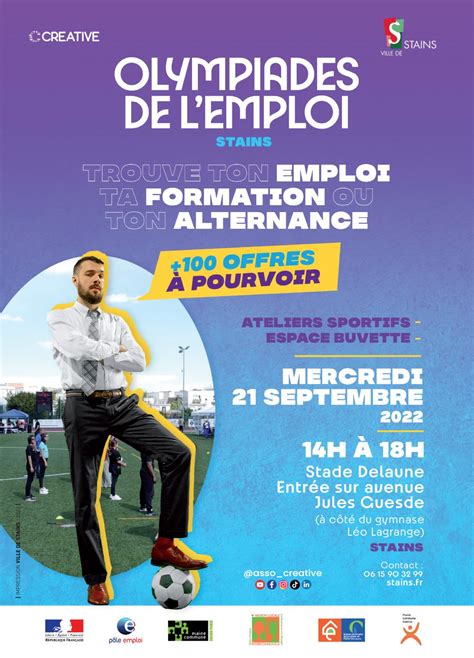 La 2e édition des Olympiades de l Emploi Ville de Stains