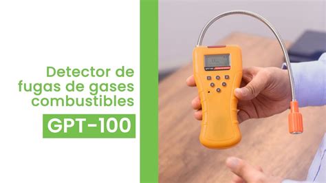 Detector De Fugas De Gases Combustibles GPT 100 YouTube