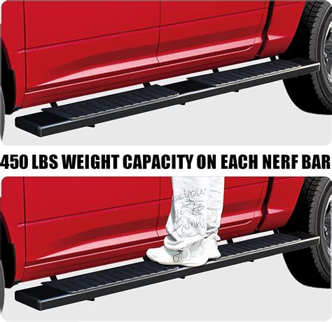 COMNOVA Estribos De 6 Pulgadas Compatibles Con Dodge Ram 1500 Crew