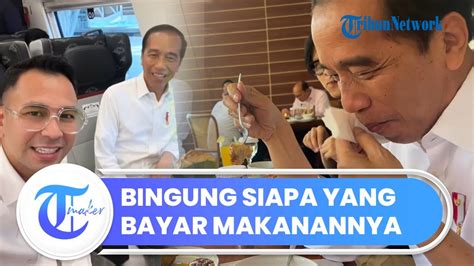 Raffi Ahmad Makan Bareng Presiden Jokowi Bingung Siapa Yang Akan