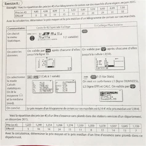 Quelquun peut maider pour lexercice 6 sil vous plaît merci davance