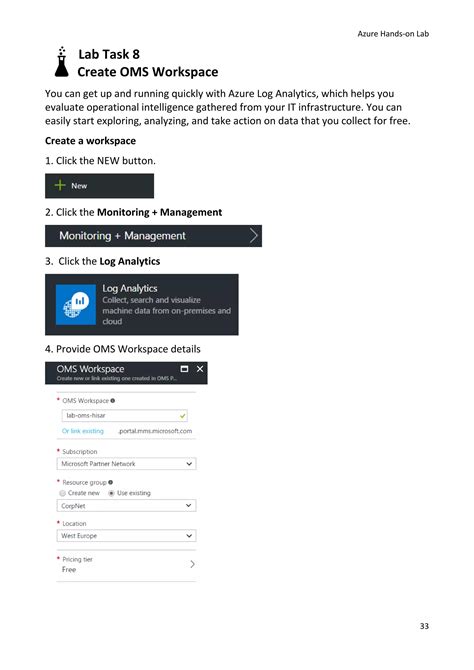 Azure Hands On Lab PDF