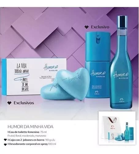 Perfume Humor Da Minha Vida Edt Ml Set Pzas Natura