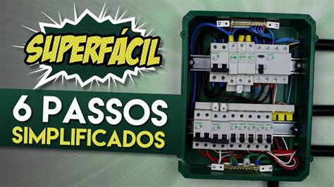 Como MONTAR um QUADRO DE DISTRIBUIÇÃO 220V BIFÁSICO Curso de Eletricista