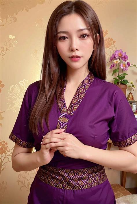 AI Art LoRA Model Thai Massage Dress PixAI